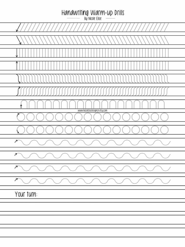 Hand Warm Up Drills - Complete Once or Twice Before Starting Your ...