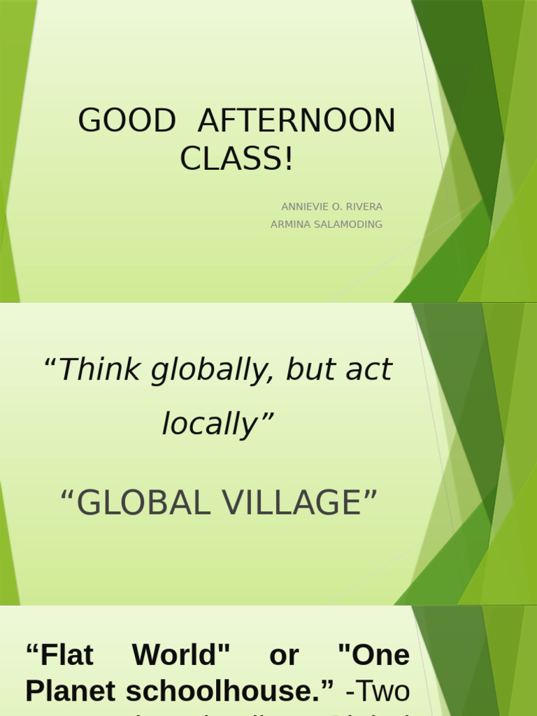 Glocal and Global Teacher | PDF | Literacy | Teachers