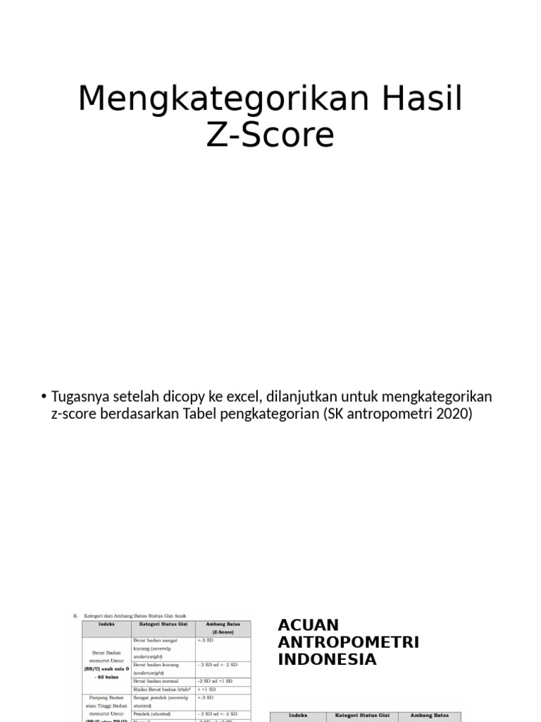 Langkah Mengkategorikan Hasil Z-Score | PDF | Pengelolaan Keuangan ...