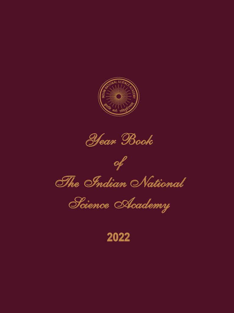 Yearbook 2022 | PDF | Science