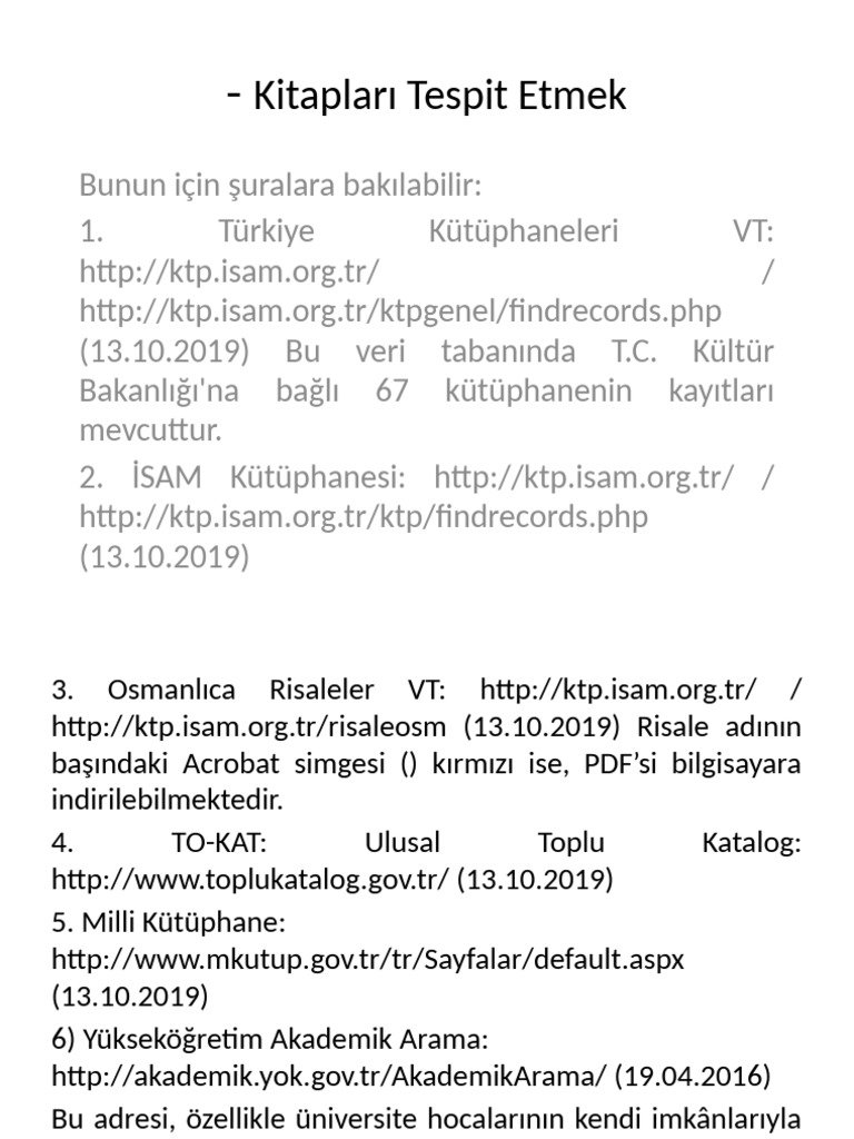 Araştırma Yöntemleri 3. Ders | PDF