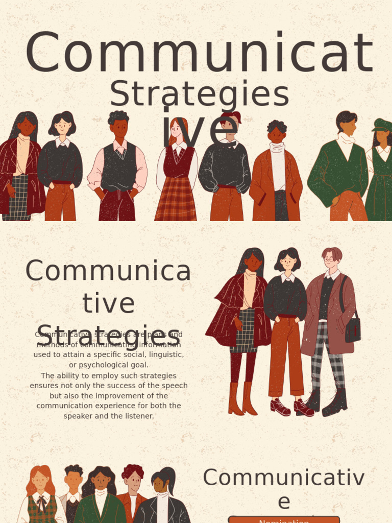 Communication Strategies Pdf Communication Cognition