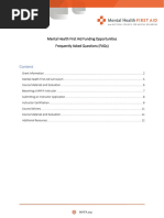 The Mental Health First Aid Connect Learner Guide | PDF | Learning ...
