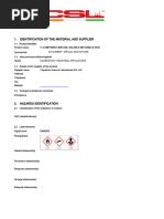 Safety Data Sheet Butane Cartridge | PDF | Fires | Dangerous Goods