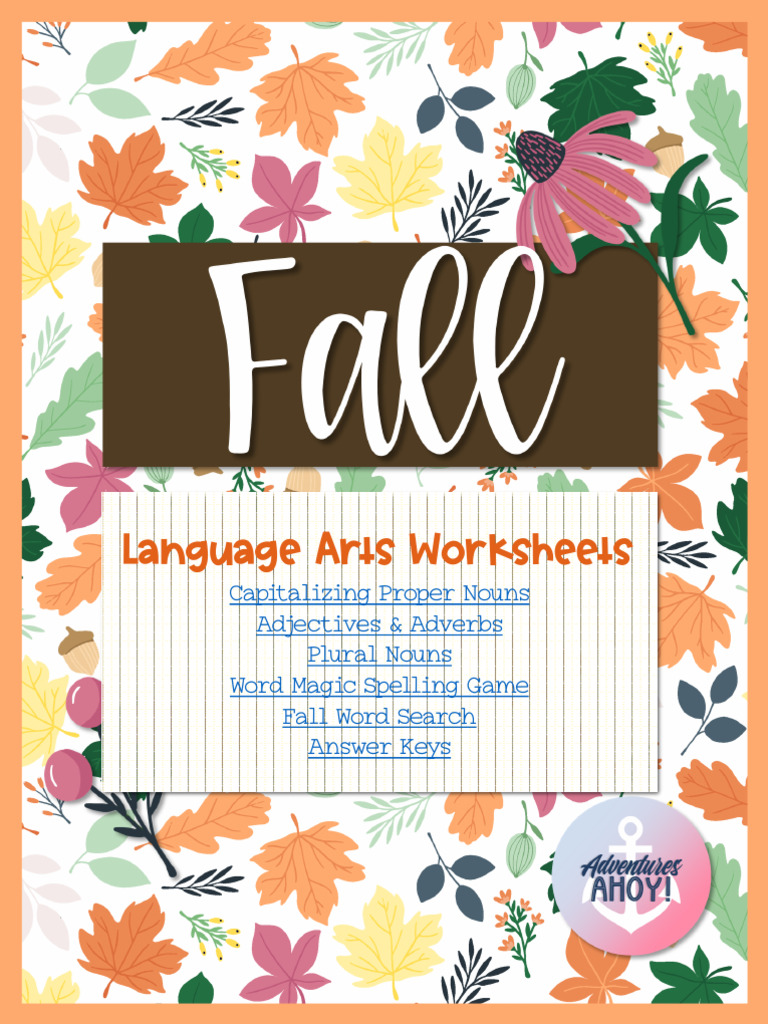 Language Arts Worksheets Language Arts Worksheets | PDF | Languages ...