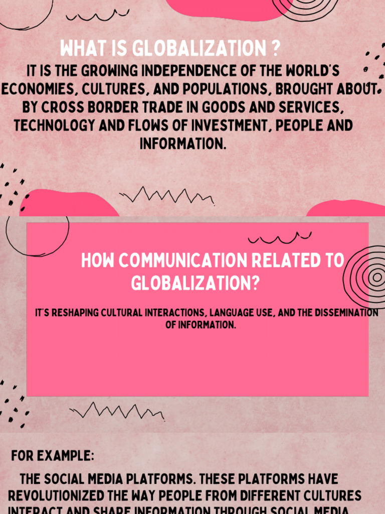 Discussion - PDF 1 | PDF | Globalization | Communication