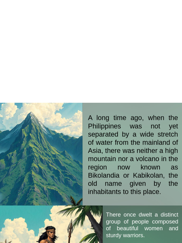 The Legend of Mount Mayon | PDF