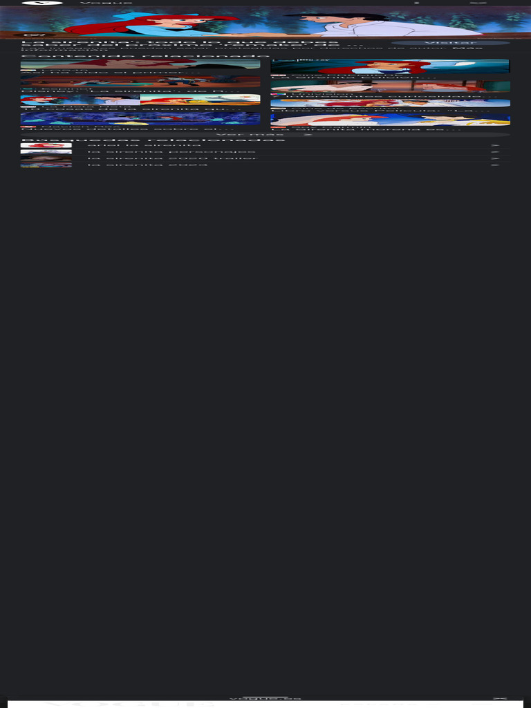 la sirenita - Búsqueda de Google | PDF