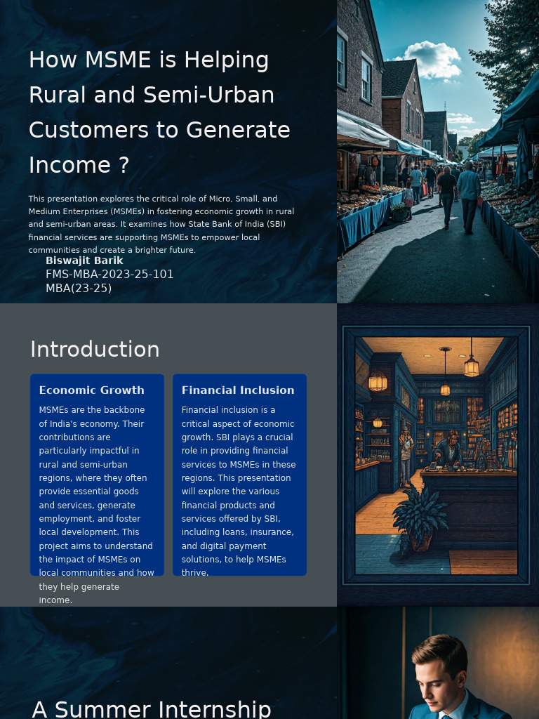 How MSME Is Helping Rural and Semi Urban Customers To Generate Income ...