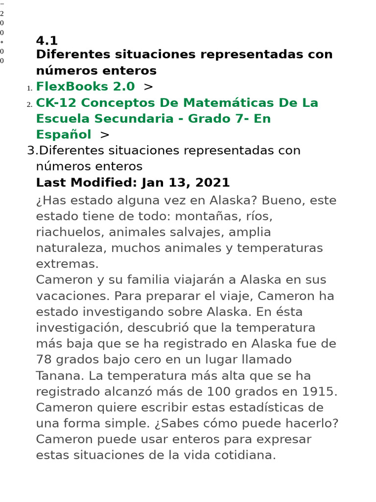 Numeros Enteros | PDF | Entero | Aritmética