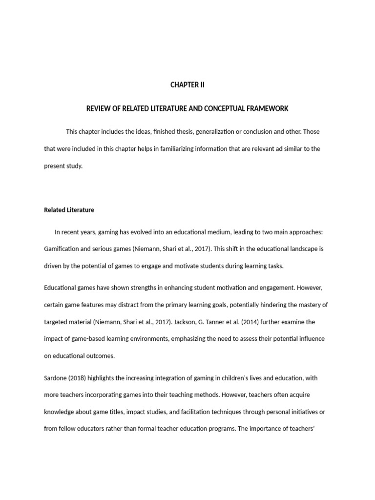 CHAPTER II-RRL | PDF | Learning | Teachers