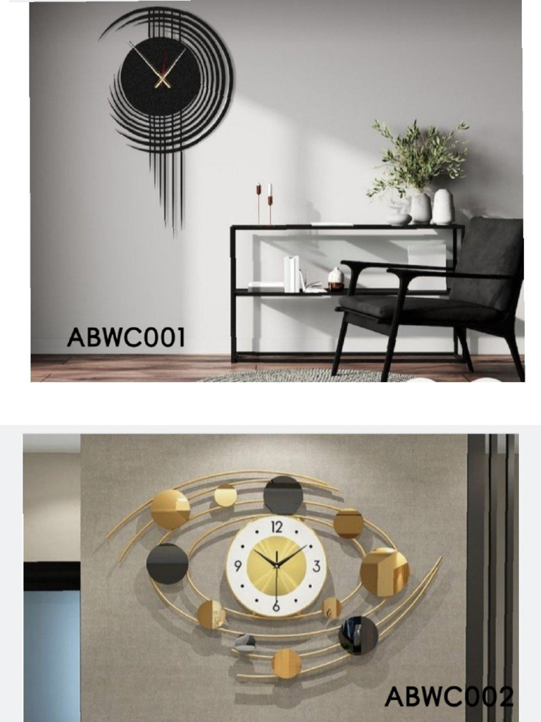 Metal Wall Clock | PDF