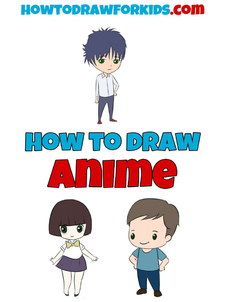 Anime Drawing Worksheets | PDF | Foreign Language Studies | Home & Garden