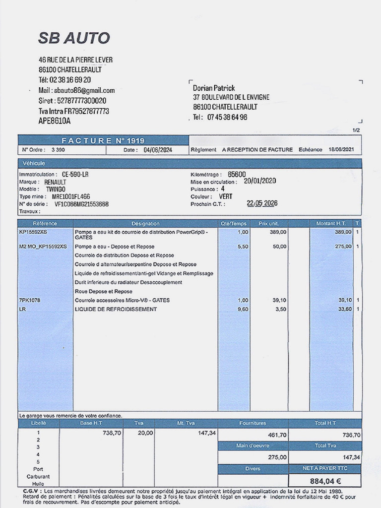 Photo-Output Facture | PDF