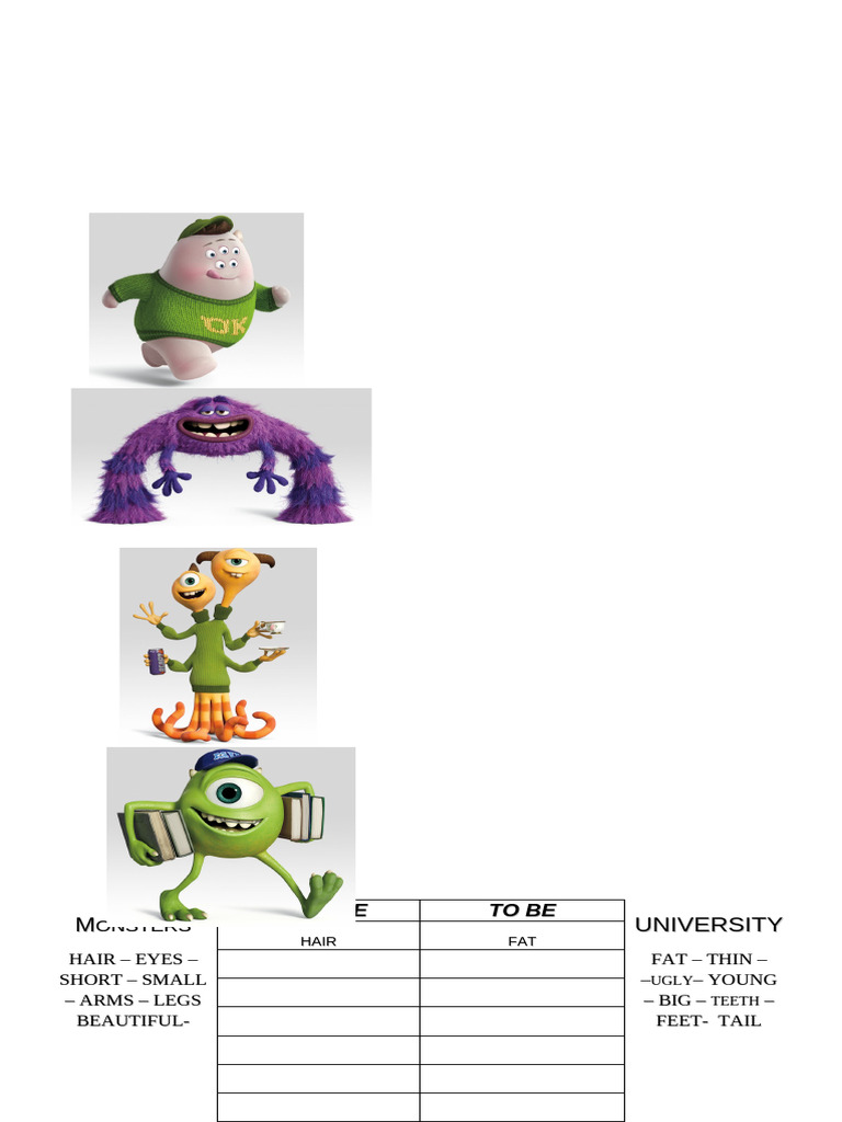 Monsters University Pdf
