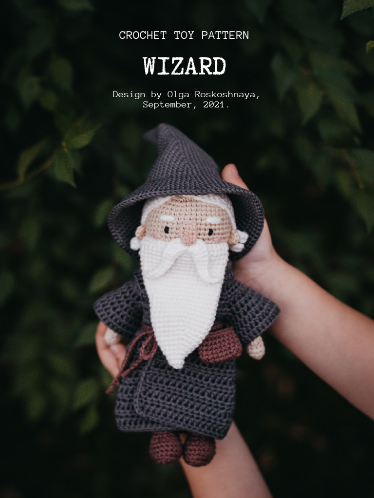 Lga Roskoshnaya - Wizard Eng | PDF | Crochet | Yarn