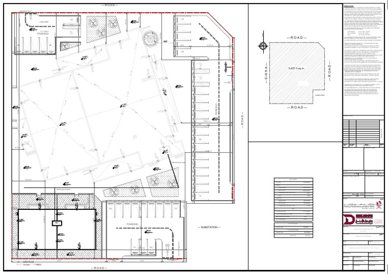 Site Plan | PDF | Pipe (Fluid Conveyance) | Building Materials