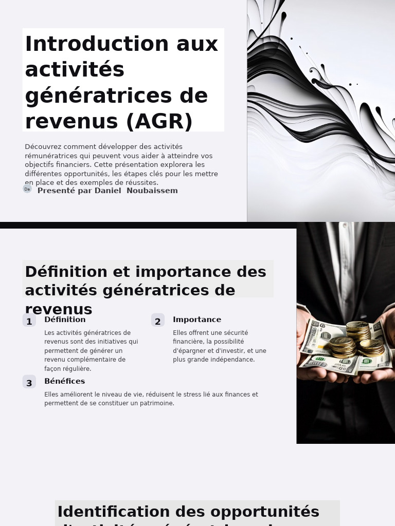 Guide des Activités Génératrices de Revenus | PDF | Business | Économie