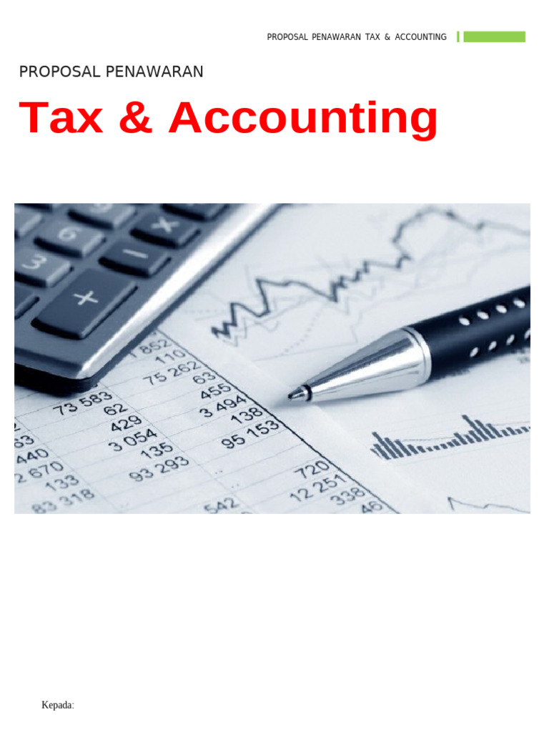 Contoh Proposal Penawaran Jasa Laporan Keuangan | PDF | Bisnis