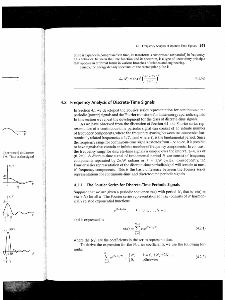 Chap4 DFTsinewaves | PDF
