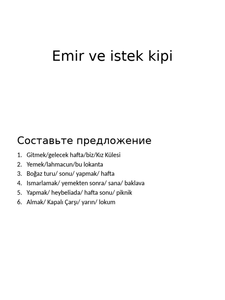 Istek Kipi Ödev | PDF