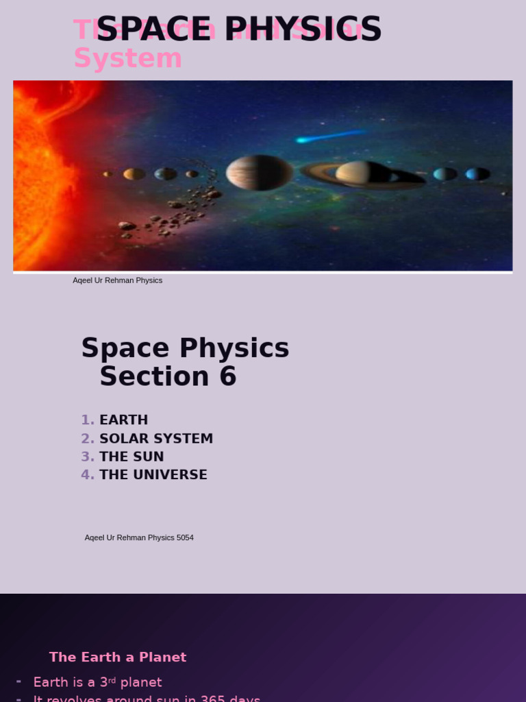 The Earth | PDF | Science & Mathematics