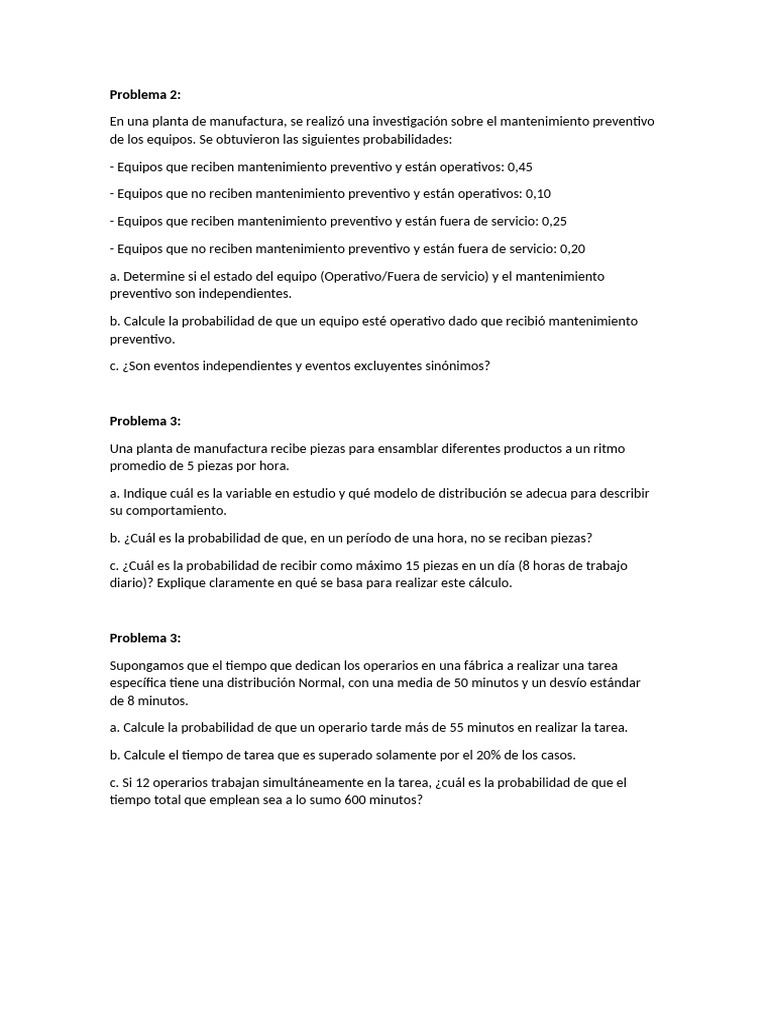 Problemas de Repaso | PDF
