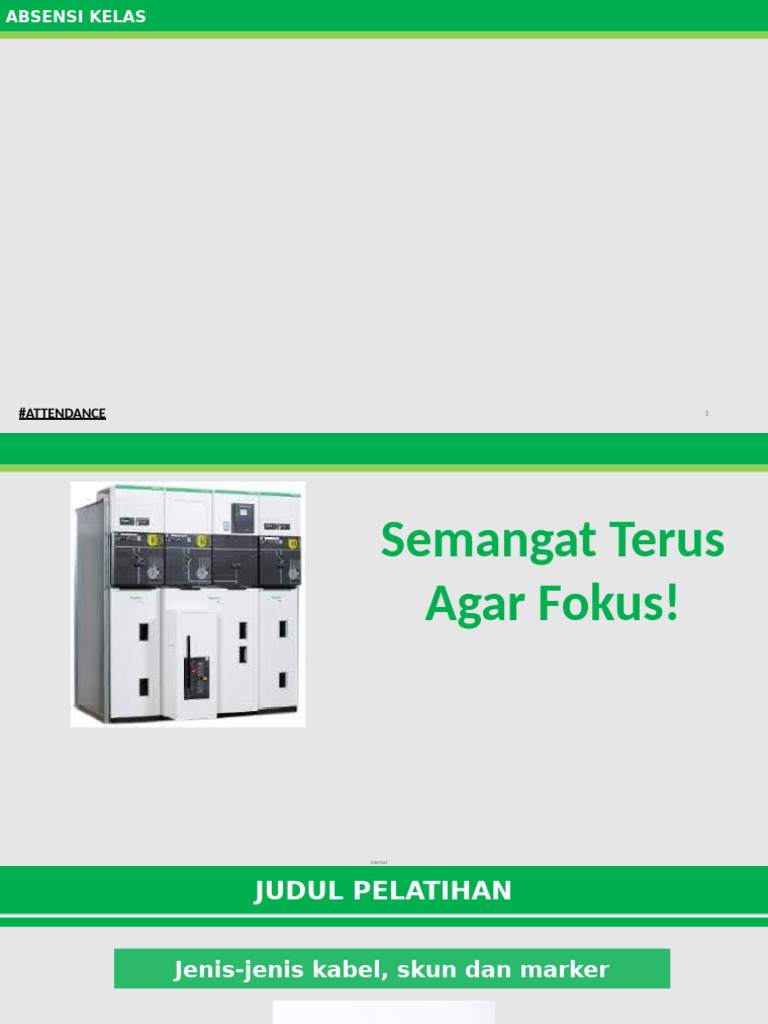 1.4.5.6 Jenis Kabel Dan Spesifikasi Kabel | PDF