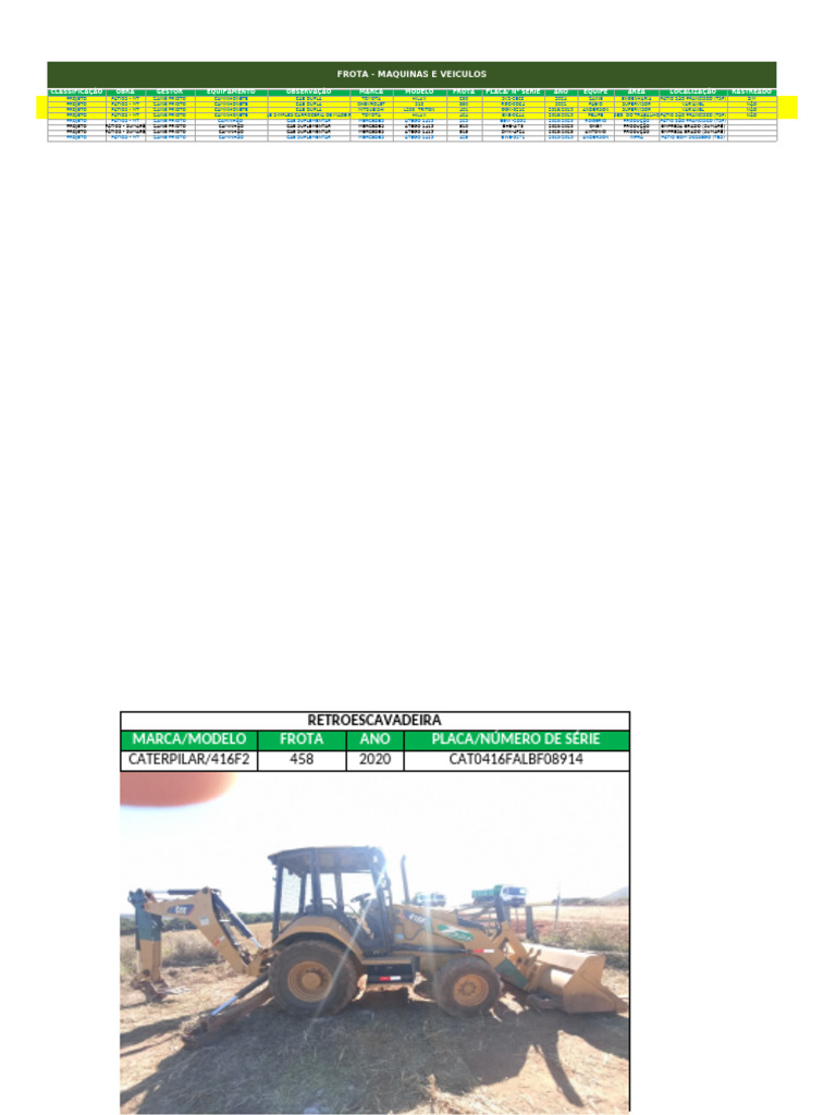 Controle - Frota - Maquinas e Veículos - Zaine Prioto - 18-06-2024 ...