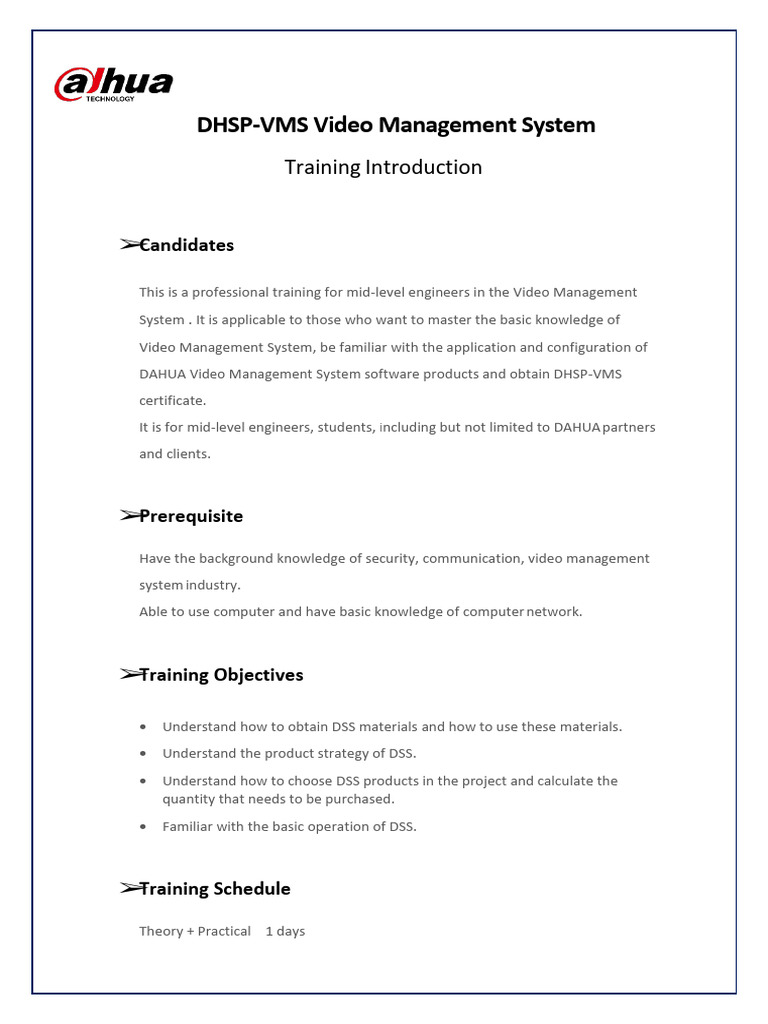 DHSP VMS Training Certification Introduction | PDF | Information Technology | Software
