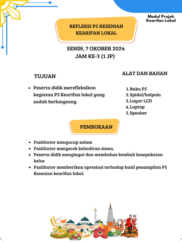 Modul Projek P5 Kearifan Lokal - 20241006 - 143012 - 0000 | PDF