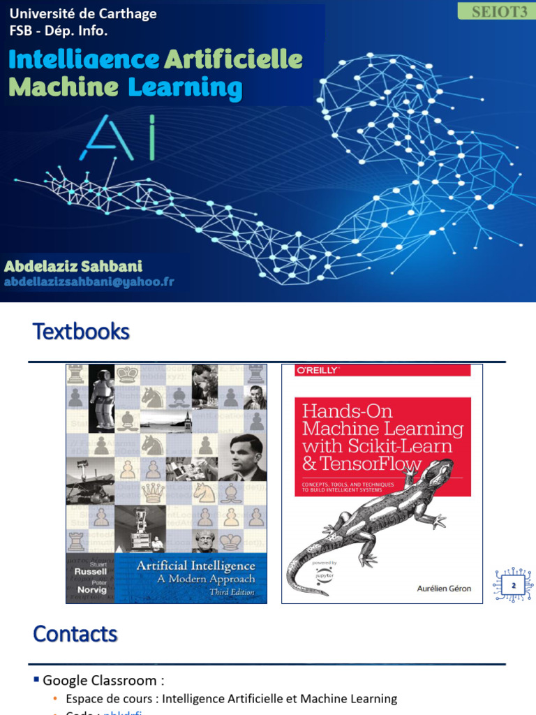 Introduction au Machine Learning | PDF | Apprentissage automatique ...