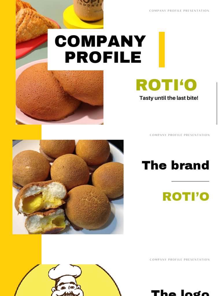 Roti O Company Profile Presentation | PDF | Career & Growth | Wellness
