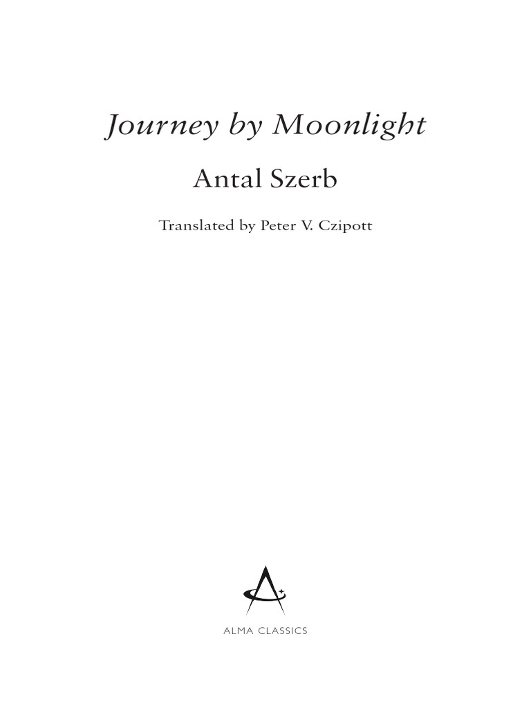 Journeyby Moonlight Extract | PDF | Poetry
