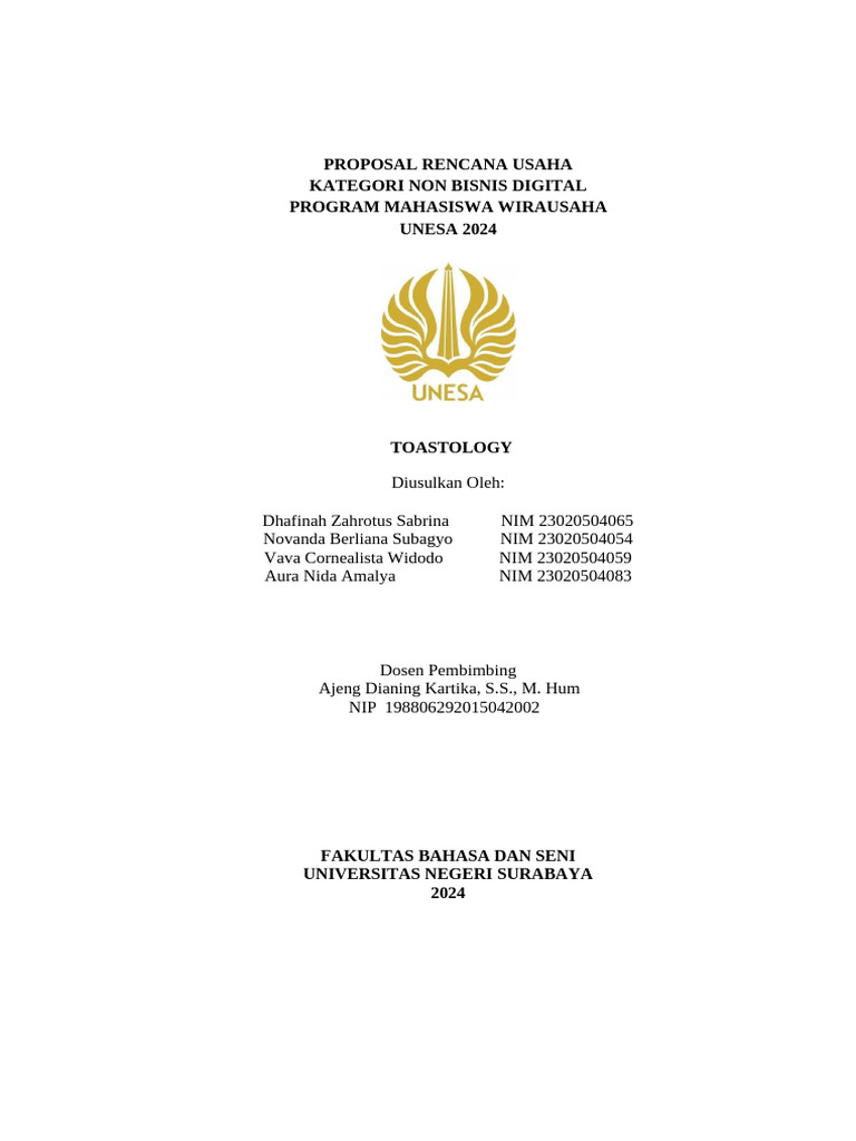 Proposal PMW | PDF