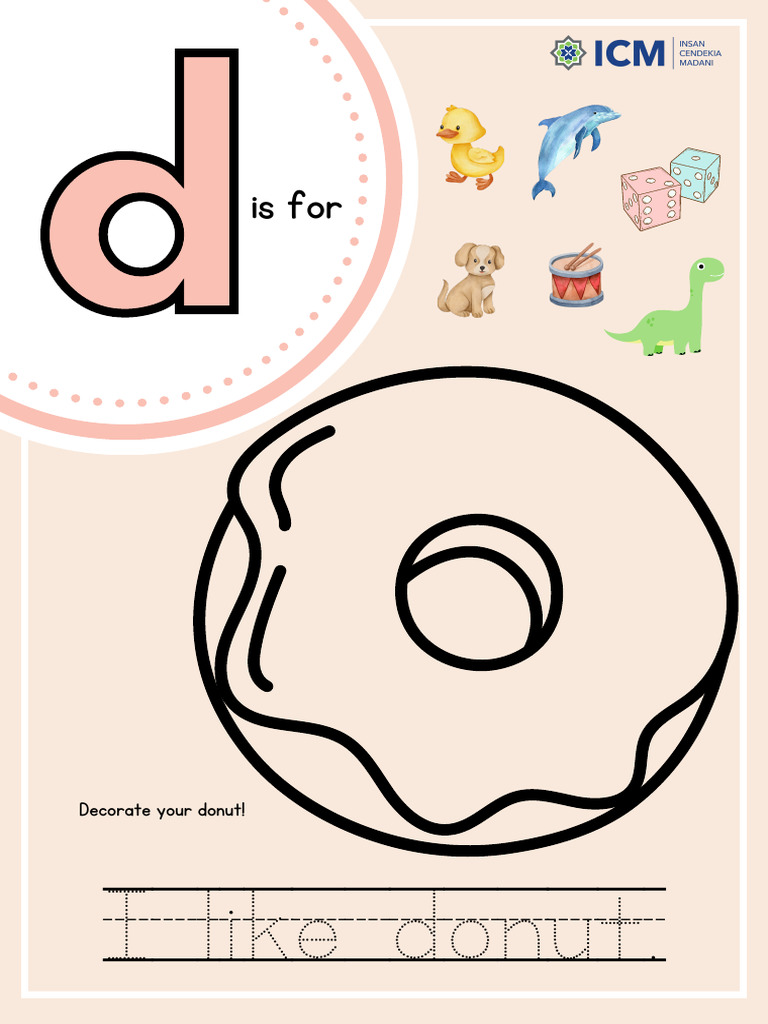 D Is For Donut | PDF