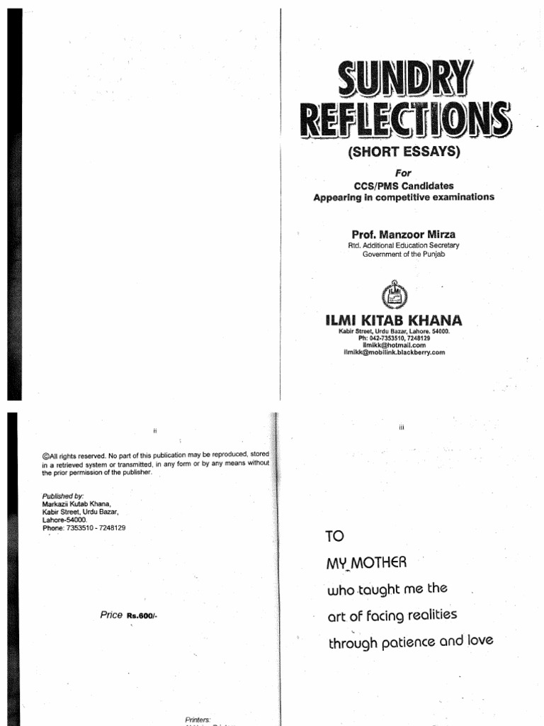 Sundre Reflection | PDF