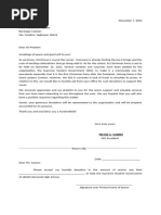 Summer Outing Solicitation Letter | PDF