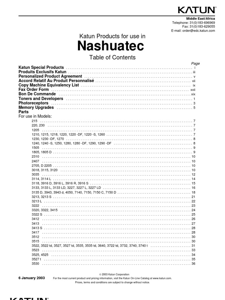 Ame Nashuatec Npcatalog 2002 | PDF | Printer (Computing) | Office Work