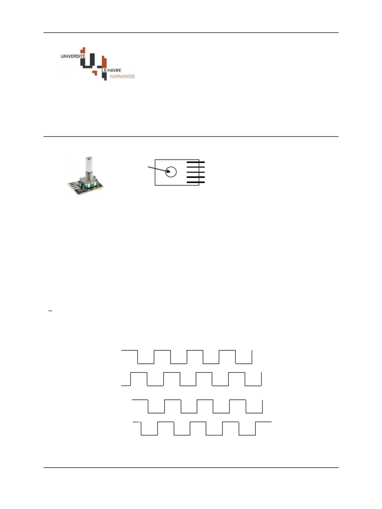 TD - Encodeur Rotatif | PDF | Capteur