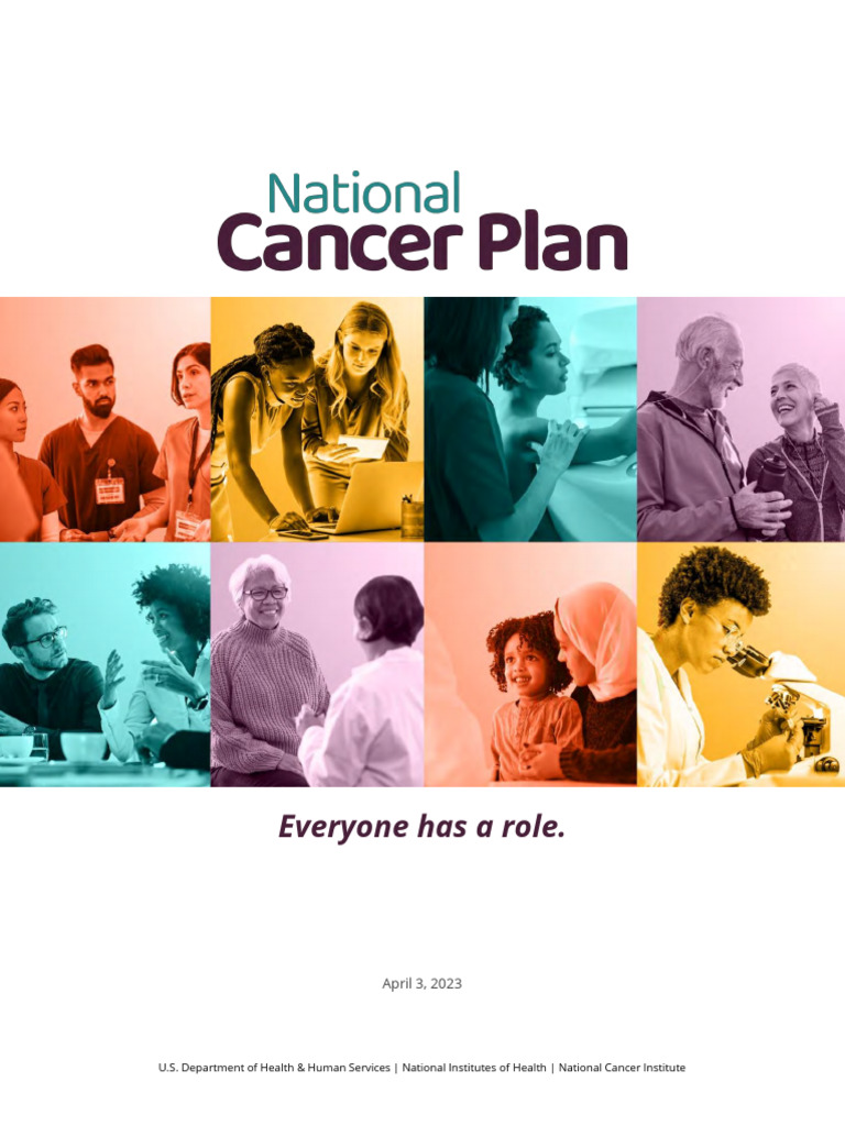 National Cancer Plan 508 | PDF | Cancer | Preventive Healthcare