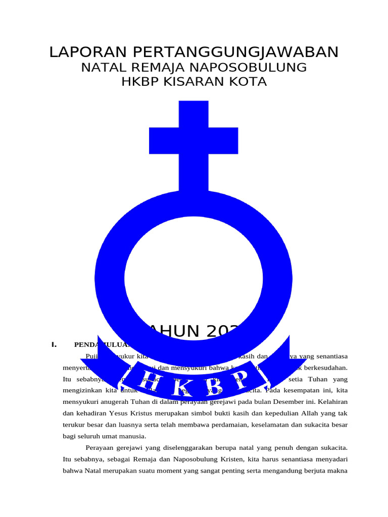 LPJ Natal 2022 | PDF | Agama & Spiritualitas