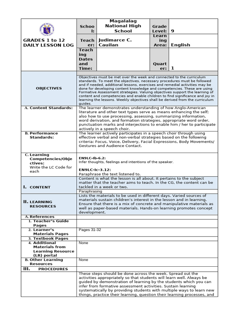 week3 day 2 | PDF | Learning | Curriculum