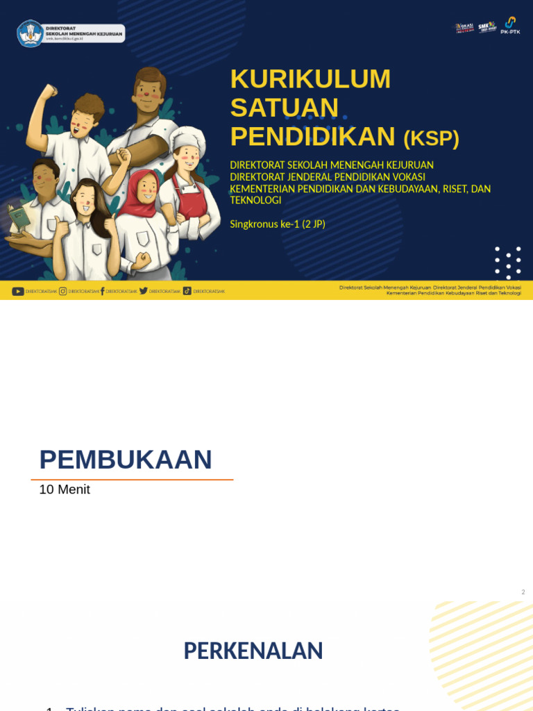 Materi KSP Gabungan - PIP - SMK | PDF
