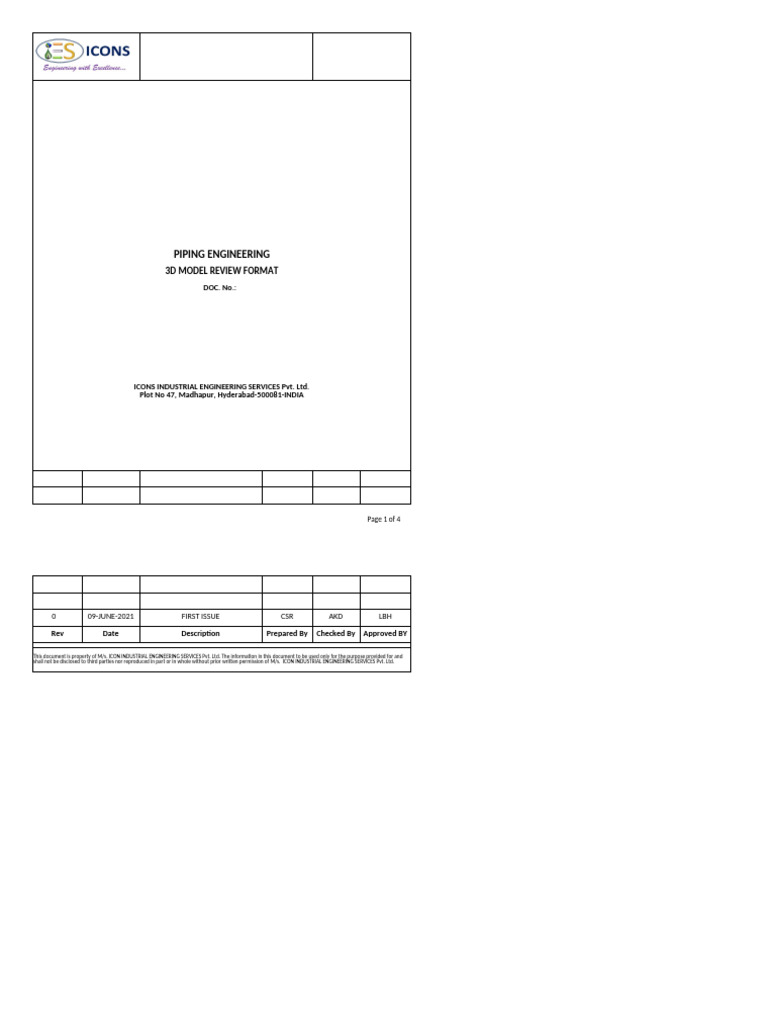 8A. 3D Model Review Format | PDF