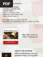 Othello: Critical Perspectives & Themes | PDF | Othello | Iago