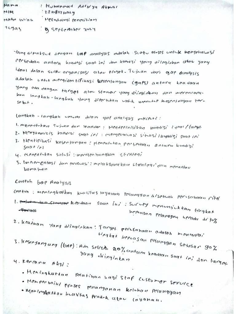 Contoh Soal Tugas Metopen Beserta Jawaban | PDF