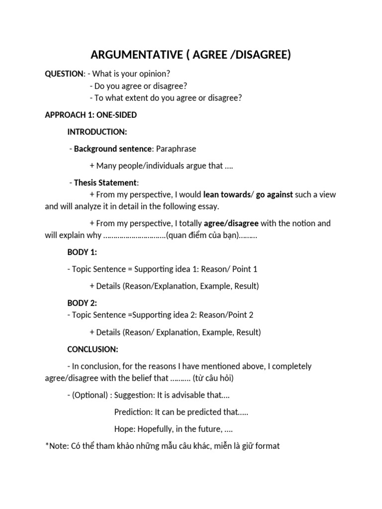Writing Task 2 Guide - MR - Phu | PDF | Reason | Argument