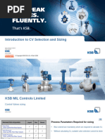 Valtek CVs TABLE | PDF | Valve | Coefficient Of Variation