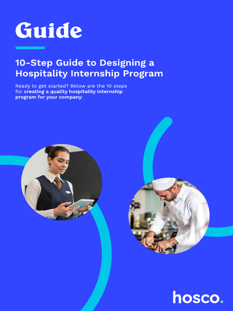 Guide To Designing A Hospitality Programme | PDF | Internship | Job Hunting